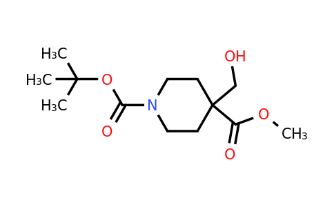 CAS 1006044-27-4 | 1-tert-butyl 4-methyl 4-(hydroxymethyl)piperidine-1 ...