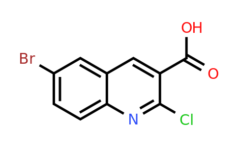 CAS 1017379-01-9 | 6-Bromo-2-chloroquinoline-3-carboxylic acid - Synblock