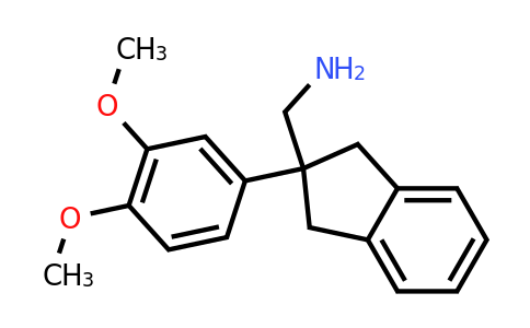 CAS 1017387-75-5 | (2-(3,4-Dimethoxyphenyl)-2,3-dihydro-1H-inden-2-yl)methanamine - Synblock