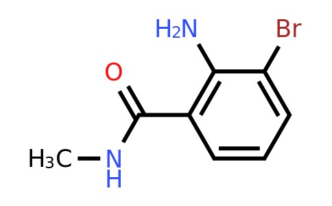 CAS 1022960-45-7 | 2-Amino-3-bromo-N-methylbenzamide - Synblock