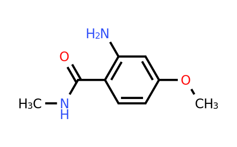CAS 104775-67-9 | 2-Amino-4-methoxy-N-methylbenzamide - Synblock