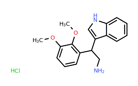 CAS 1049752-42-2 | 2-(2,3-dimethoxyphenyl)-2-(1H-indol-3-yl)ethan-1-amine hydrochloride - Synblock