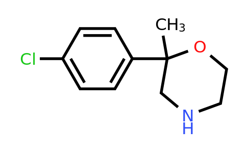 CAS 109461-44-1 | 2-(4-Chlorophenyl)-2-methylmorpholine - Synblock
