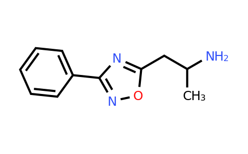 CAS 1098387-73-5 | 1-(3-phenyl-1,2,4-oxadiazol-5-yl)propan-2-amine ...