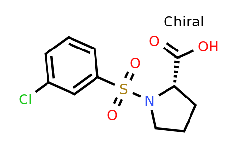CAS 1164136-21-3 | ((3-chlorophenyl)sulfonyl)proline - Synblock
