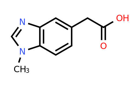 CAS 1176671-64-9 | 2-(1-methyl-1H-1,3-benzodiazol-5-yl)acetic acid ...