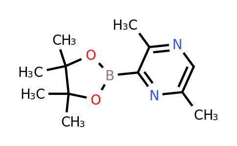 CAS 1180557-62-3 | 2,5-Dimethyl-3-(4,4,5,5-tetramethyl-1,3,2-dioxaborolan-2-YL)pyrazine - Synblock