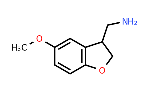 CAS 118610-61-0 | (5-Methoxy-2,3-dihydro-1-benzofuran-3-YL)methanamine ...