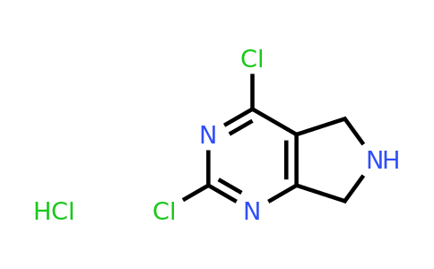 CAS 1190927-74-2 | 2,4-dichloro-5H,6H,7H-pyrrolo[3,4-d]pyrimidine hydrochloride - Synblock