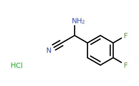 CAS 1193388-75-8 | 2-Amino-2-(3,4-difluorophenyl)acetonitrile ...