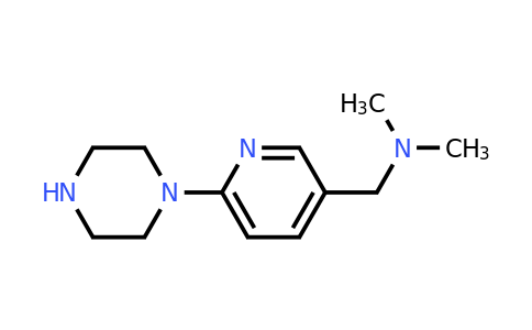 CAS 1199782-51-8 | Dimethyl({[6-(piperazin-1-yl)pyridin-3-yl]methyl})amine - Synblock