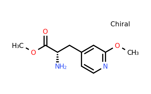 CAS 1213344-75-2 | methyl (2S)-2-amino-3-(2-methoxy-4-pyridyl ...