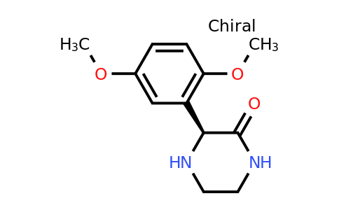 CAS 1228566-33-3 | (S)-3-(2,5-Dimethoxy-phenyl)-piperazin-2-one - Synblock