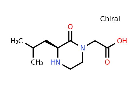 CAS 1240589-47-2 | ((S)-3-Isobutyl-2-oxo-piperazin-1-YL)-acetic acid - Synblock