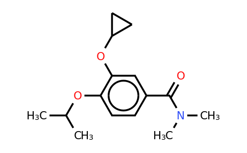 CAS 1243312-89-1 | 3-Cyclopropoxy-4-isopropoxy-N,n-dimethylbenzamide ...