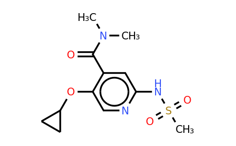 CAS 1243316-41-7 | 5-Cyclopropoxy-N,n-dimethyl-2-(methylsulfonamido ...