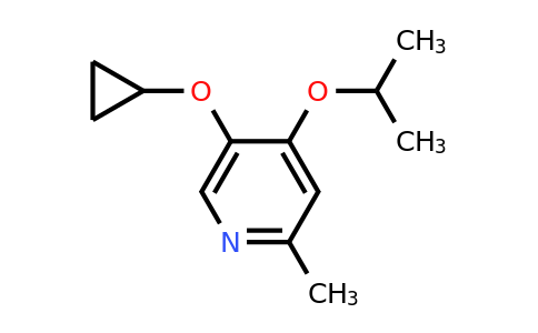 CAS 1243323-45-6 | 5-Cyclopropoxy-4-isopropoxy-2-methylpyridine - Synblock