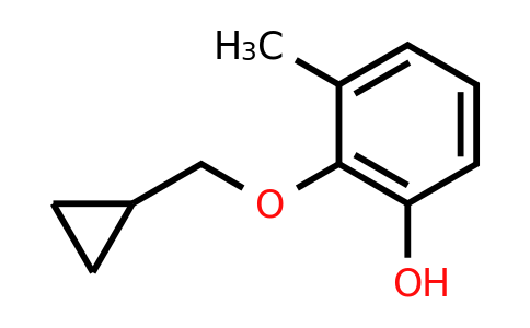 CAS 1243329-59-0 | 2-(Cyclopropylmethoxy)-3-methylphenol - Synblock