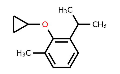 CAS 1243347-34-3 | 2-Cyclopropoxy-1-isopropyl-3-methylbenzene - Synblock