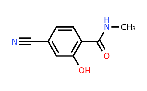 CAS 1243365-64-1 | 4-Cyano-2-hydroxy-N-methylbenzamide - Synblock