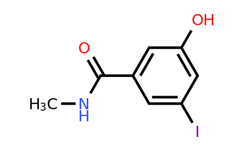 CAS 1243365-85-6 | 3-Hydroxy-5-iodo-N-methylbenzamide - Synblock