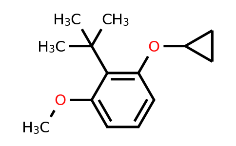 CAS 1243407-53-5 | 2-Tert-butyl-1-cyclopropoxy-3-methoxybenzene - Synblock