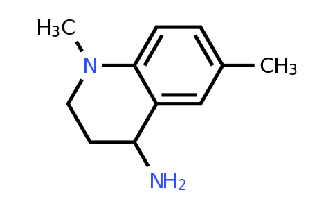 CAS 1243410-54-9 | 1,6-Dimethyl-1,2,3,4-tetrahydroquinolin-4-amine ...
