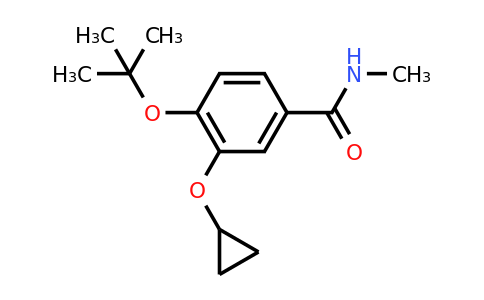 CAS 1243445-40-0 | 4-Tert-butoxy-3-cyclopropoxy-N-methylbenzamide ...