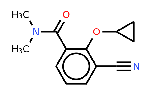 CAS 1243450-95-4 | 3-Cyano-2-cyclopropoxy-N,n-dimethylbenzamide - Synblock