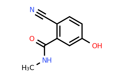 CAS 1243454-49-0 | 2-Cyano-5-hydroxy-N-methylbenzamide - Synblock