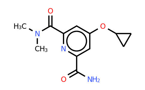 CAS 1243459-25-7 | 4-Cyclopropoxy-N2,N2-dimethylpyridine-2,6 ...