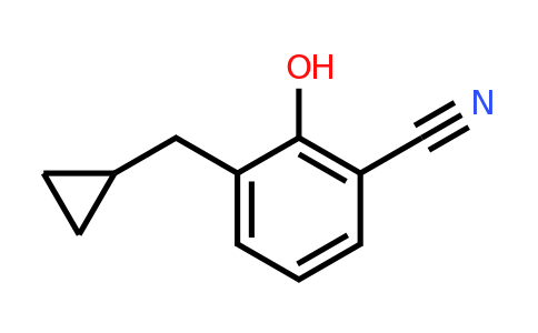 CAS 1243474-99-8 | 3-(Cyclopropylmethyl)-2-hydroxybenzonitrile - Synblock