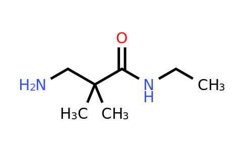 CAS 1250599-62-2 | 3-amino-N-ethyl-2,2-dimethylpropanamide - Synblock