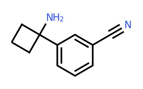 CAS 1260670-15-2 | 3-(1-Aminocyclobutyl)benzonitrile - Synblock