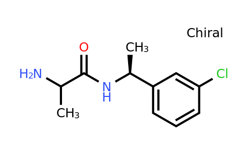 CAS 1290219-51-0 | 2-Amino-N-((S)-1-(3-chlorophenyl)ethyl)propanamide ...