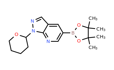 CAS 1314734-56-9 | 1-(oxan-2-yl)-5-(tetramethyl-1,3,2-dioxaborolan-2-yl ...