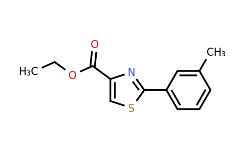 CAS 132089-33-9 | 2-M-Tolyl-thiazole-4-carboxylic acid ethyl ester ...