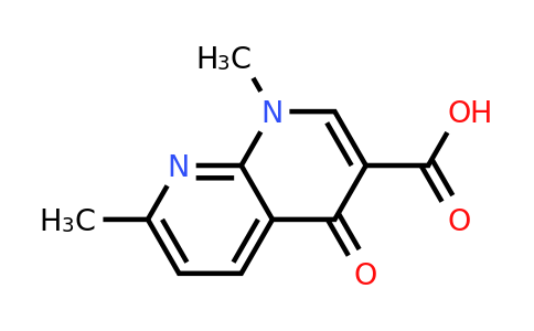 CAS 13317-12-9 | 1,7-Dimethyl-4-oxo-1,4-dihydro-1,8-naphthyridine-3-carboxylic acid - Synblock