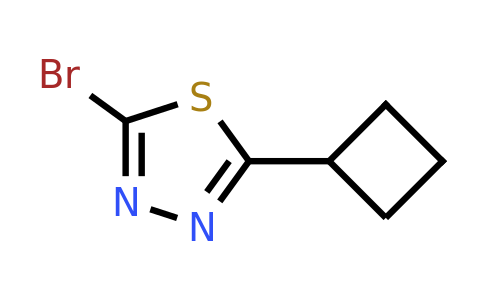 CAS 1339139-81-9 | 2-bromo-5-cyclobutyl-1,3,4-thiadiazole - Synblock