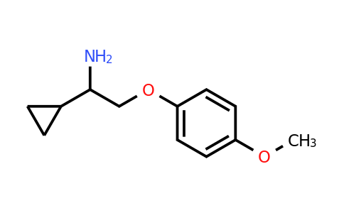 CAS 1341809-97-9 | 1-Cyclopropyl-2-(4-methoxyphenoxy)ethanamine - Synblock