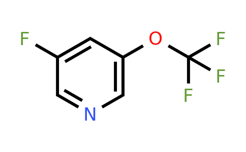 CAS 1361849-29-7 | 3-fluoro-5-(trifluoromethoxy)pyridine - Synblock