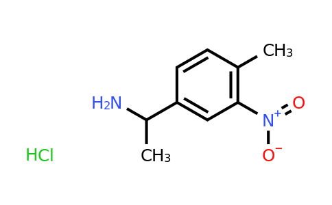 CAS 1376378-65-2 | 1-(4-methyl-3-nitrophenyl)ethan-1-amine ...