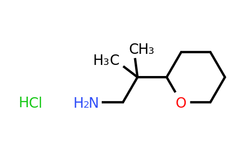 CAS 1384582-33-5 | 2-methyl-2-(oxan-2-yl)propan-1-amine hydrochloride ...