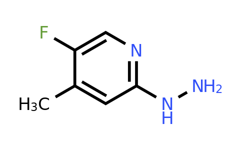 CAS 1388070-75-4 | 5-Fluoro-2-hydrazinyl-4-methylpyridine - Synblock