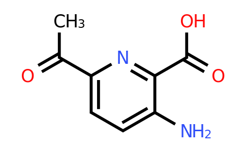 CAS 1393533-29-3 | 6-Acetyl-3-aminopyridine-2-carboxylic acid - Synblock