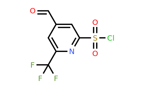 CAS 1393533-81-7 | 4-Formyl-6-(trifluoromethyl)pyridine-2-sulfonyl ...