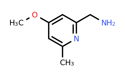 CAS 1393555-12-8 | (4-Methoxy-6-methylpyridin-2-YL)methylamine - Synblock