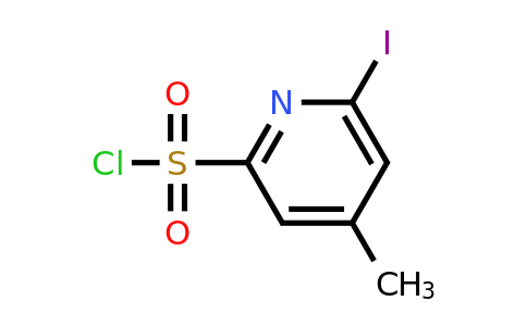 CAS 1393558-46-7 | 6-Iodo-4-methylpyridine-2-sulfonyl chloride - Synblock
