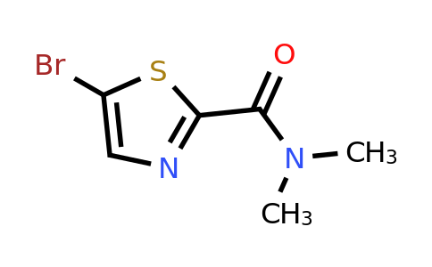 CAS 1414958-22-7 | 5-Bromo-thiazole-2-carboxylic acid dimethylamide ...