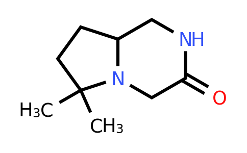 CAS 1416012-84-4 | 6,6-dimethyl-octahydropyrrolo[1,2-a]piperazin-3-one - Synblock